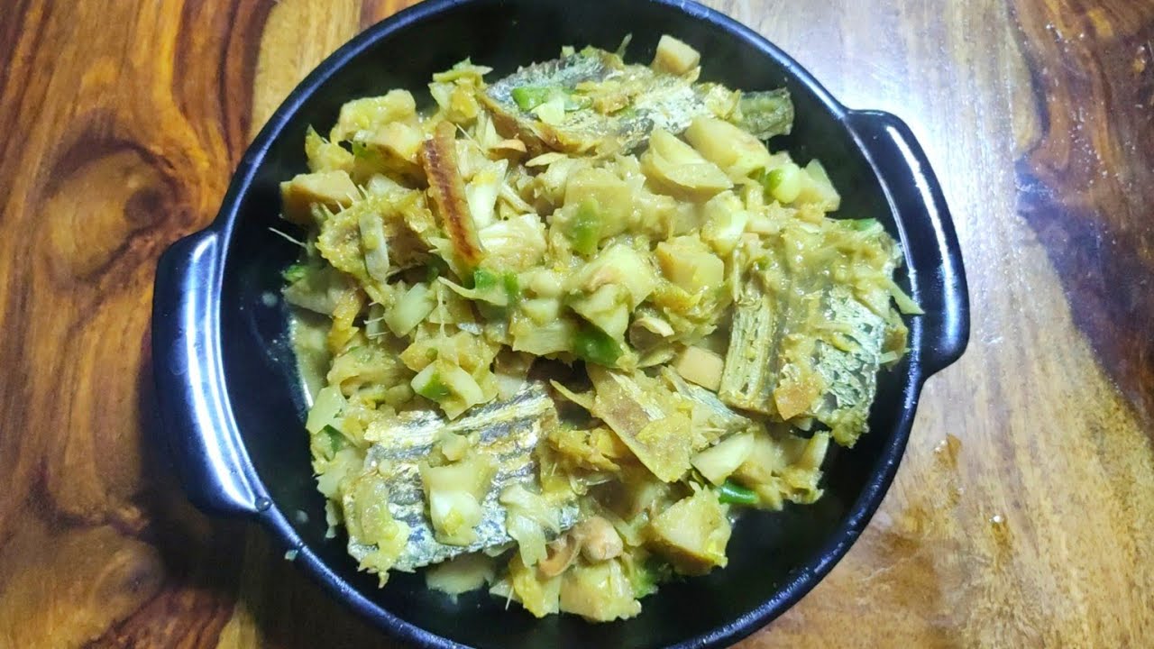 Chakma Traditional Cuisine | Oil Free Dish | Raw Jackfruit Curry ...