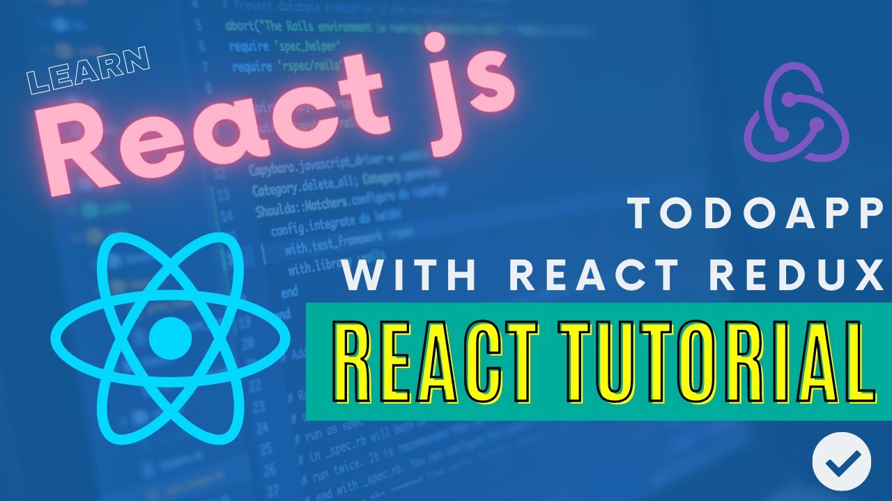 React Redux Tutorial A Complete Todoapp Tutorial With Redux 2020 Youtube