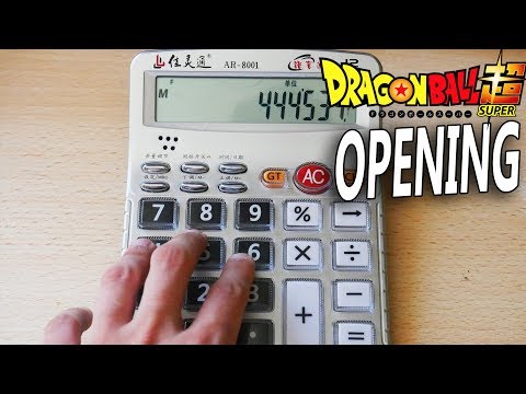DRAGON BALL SUPER ON CALCULATOR  ! (2018)