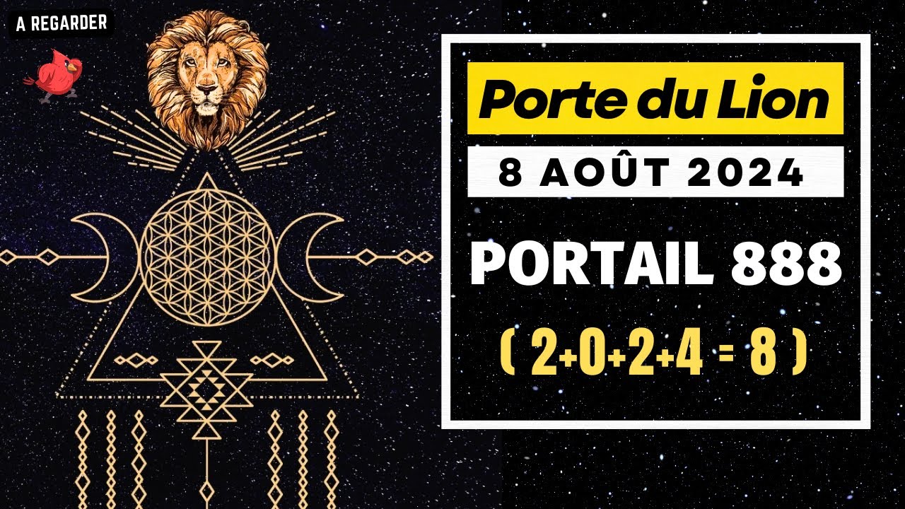 8 8 8 Portail De LA PORTE DU LION 2024 SECRETS Conna tre YouTube