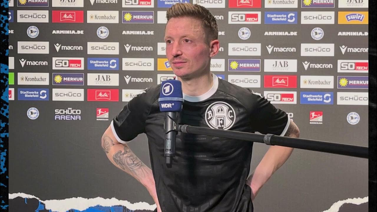 Arminia Bielefeld - Hannover 96 1:3 Ulrich Zwetz Interview Marc Rzatkowski - YouTube