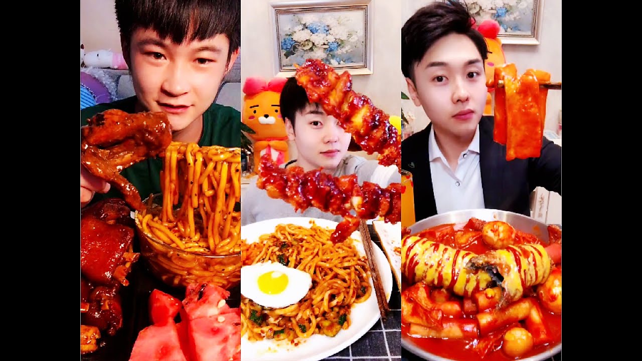 MUKBANG 丨Chinese big stomach challenge, eat food collection - ASMR ...