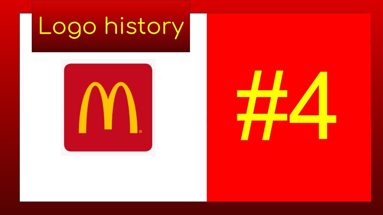 Logo history #4 McDonalds - YouTube