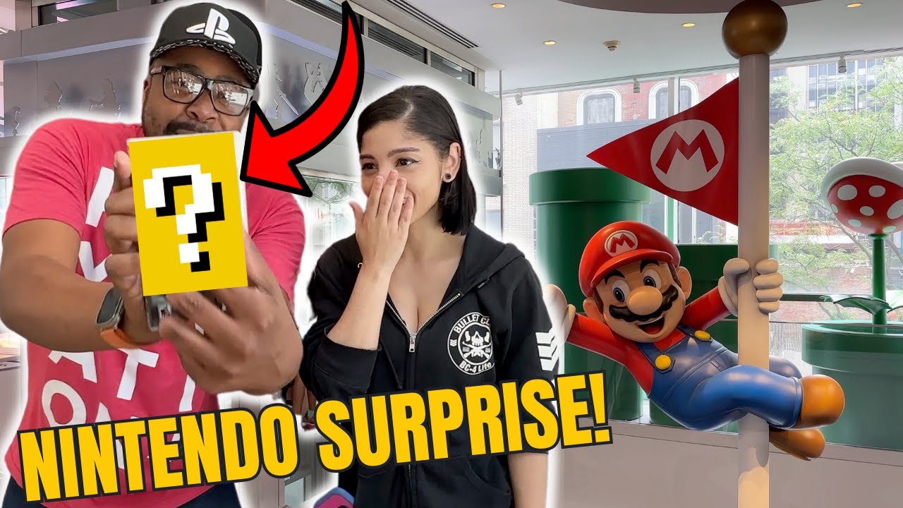 A Suprise at Nintendo World New York with @DestinyFomo - YouTube