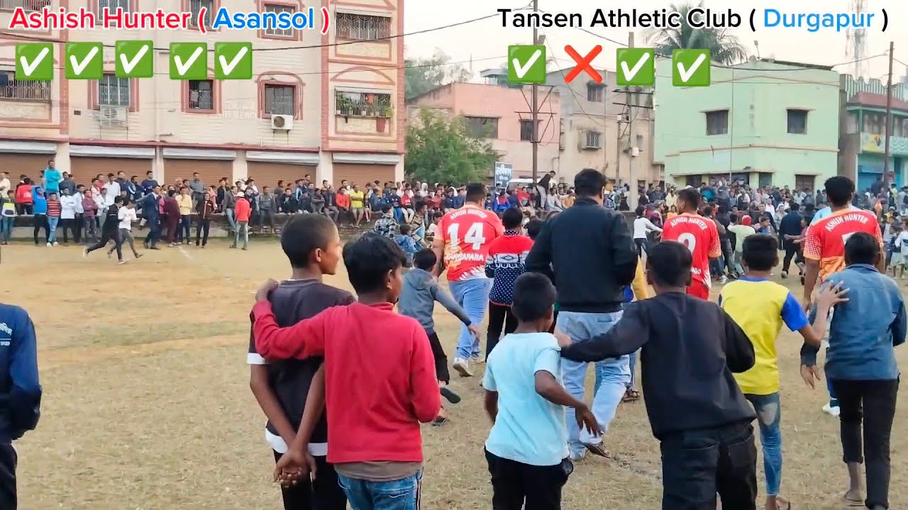 Penalty Shootout Video | Ashish Hunter 🆚 Tansen Athletic Club Durgapur ...