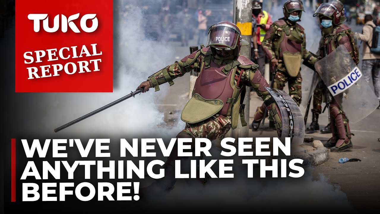 Tuko journalist recounts events of Tuesday 25th June protests in Kenya ...