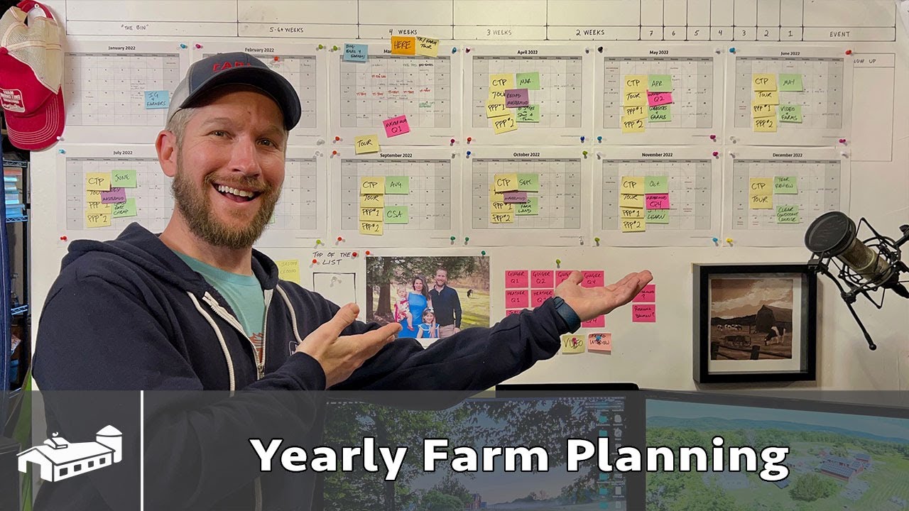 Yearly Farm Planning Made EASY! + (Free Download) - YouTube