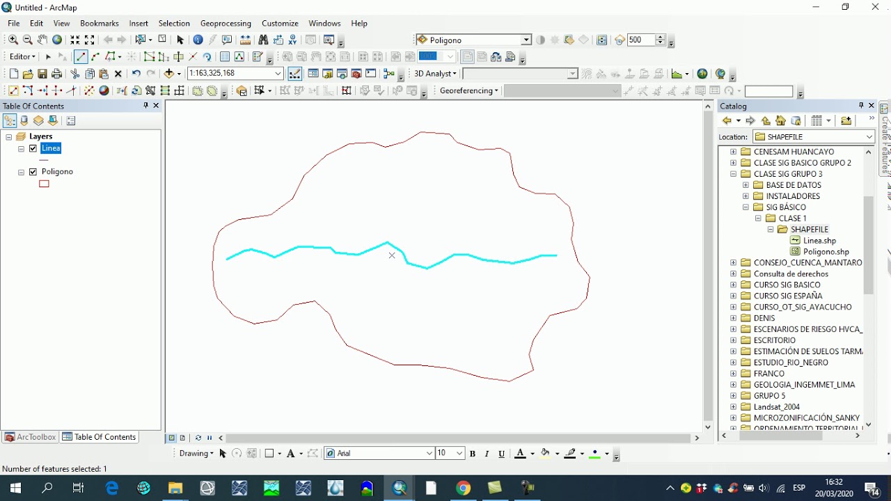 Crear shapefile desde cero - YouTube