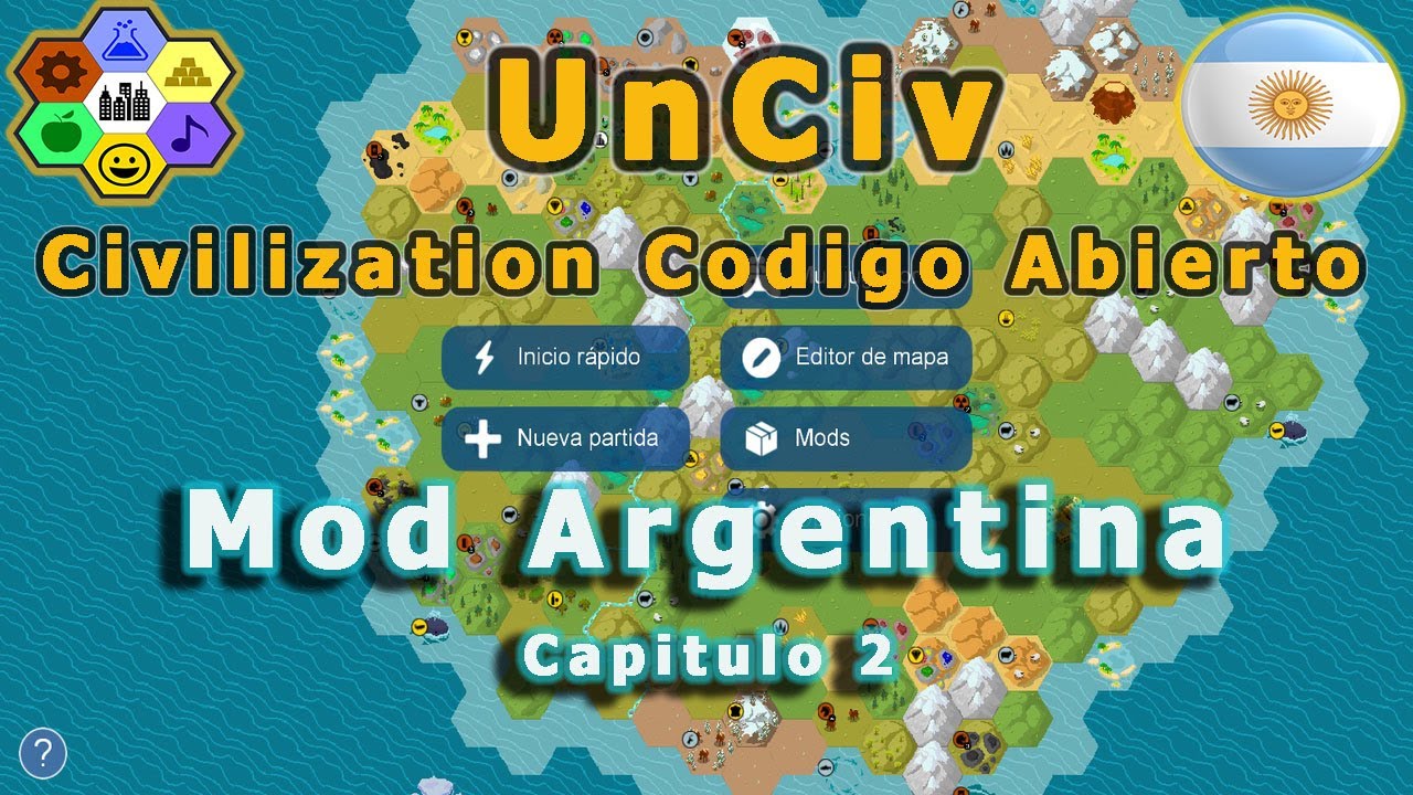 UnCiv - Partida Con Argentina Capitulo 2 - YouTube