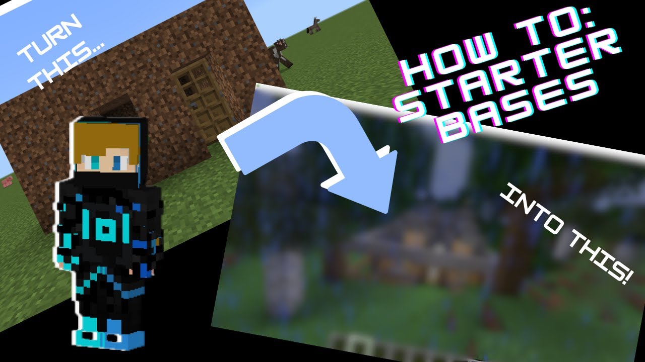 Forest Log Cabin! How to: Starter Bases Ep.1 - YouTube