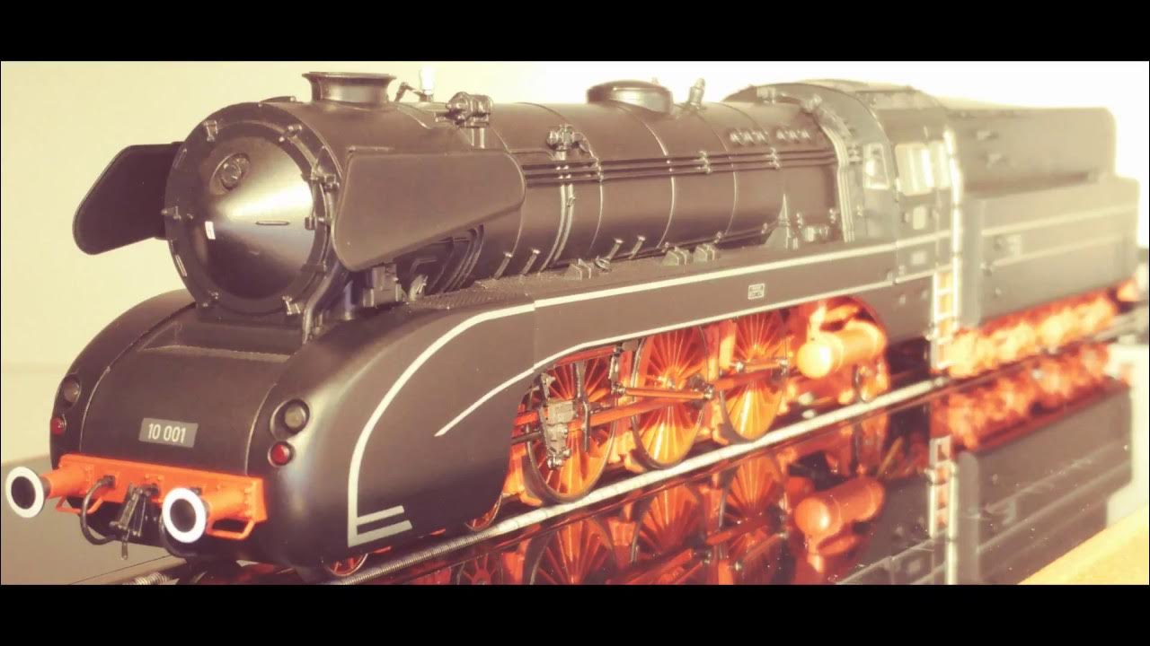 BR 10 001 (DB) H0 Schnellzug - Dampflokomotive Baureihe 10 Trix 22705 - Slideshow - YouTube