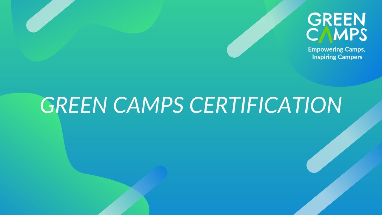 Green Camps Certification - YouTube