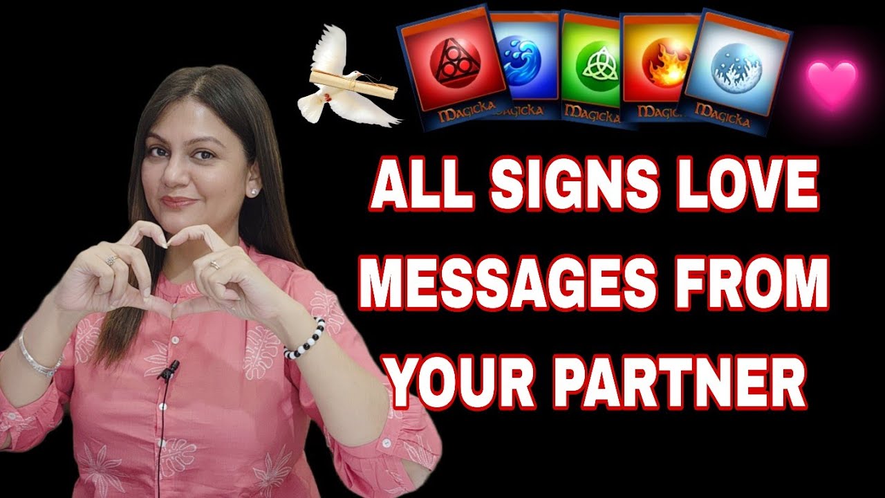 ALL SIGNS ~ LOVE MESSAGES FROM YOUR PARTNER 🥰🔥📩 LOVE TAROT READING 🦋 ...
