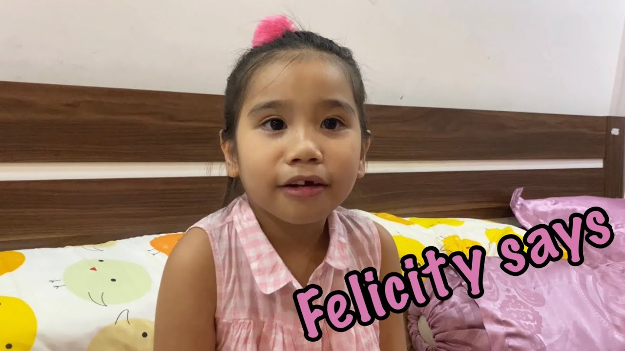 Felicity says - YouTube