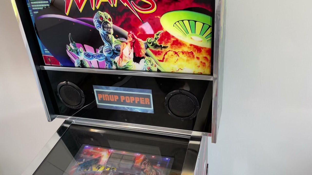 Arcade1UP Attack from Mars Mod Part 1 - YouTube