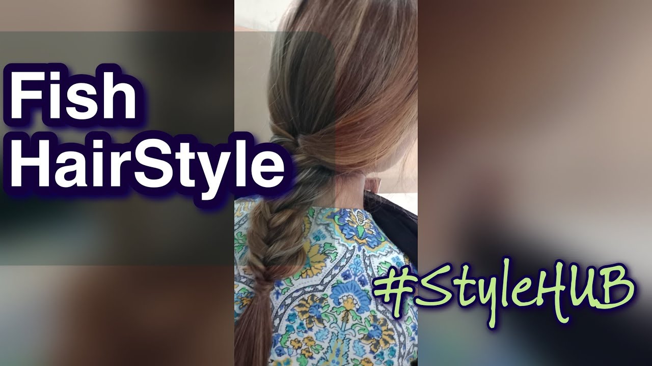 Fish HairStyle | Traditional HairStyle | TUTORIAL (ENGLISH) - YouTube