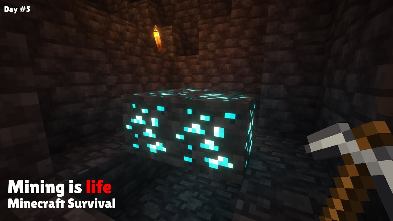 Live Minecraft Survival Day #5 - YouTube