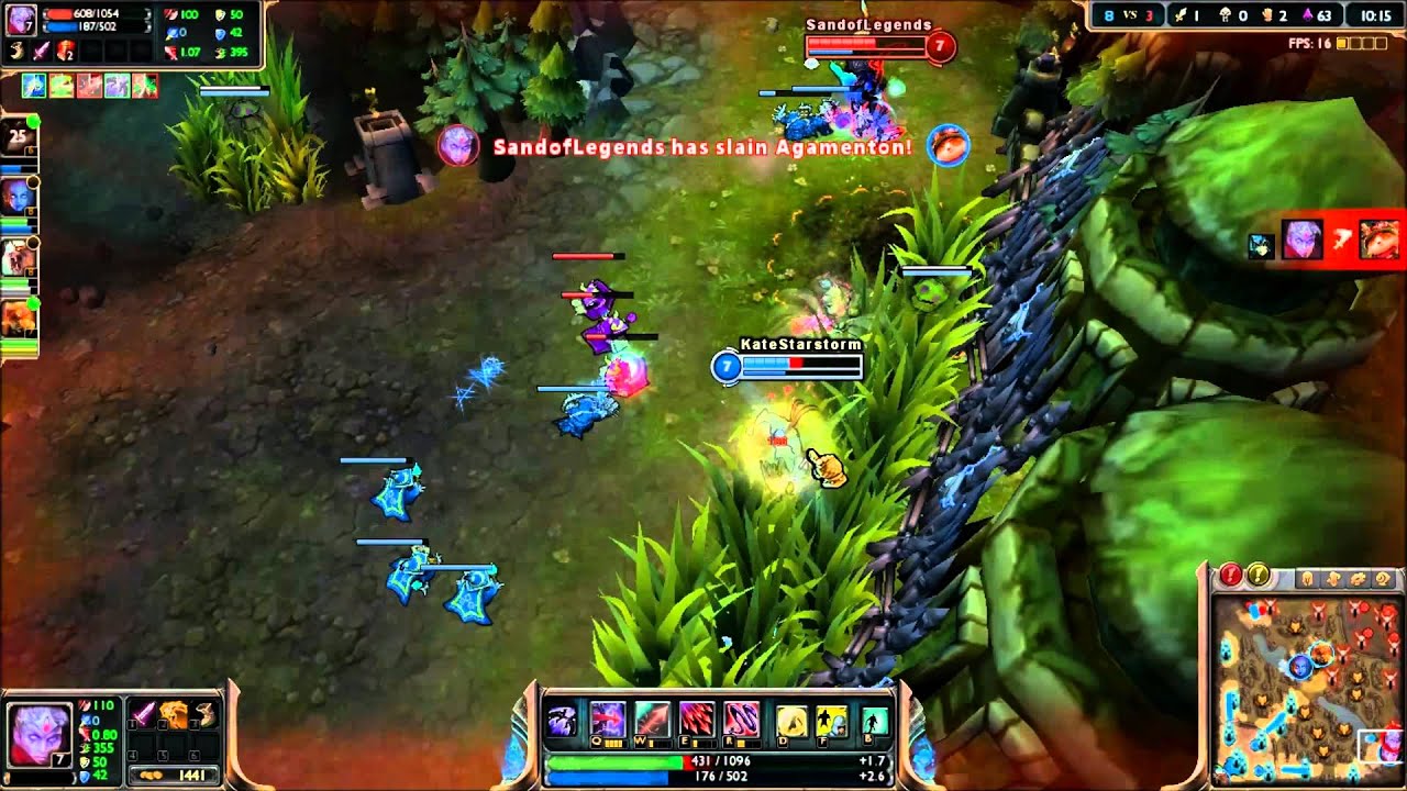 Kate-LoLRMHáčka #1(League of Legends random momenty a hlášky) - YouTube