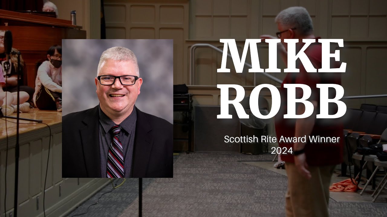 Scottish Rite 2024 - Mike Robb, Irving Middle School - YouTube