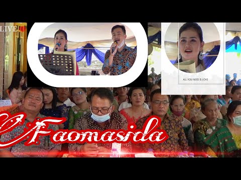Lagu Nias Faomasida Live Di Pesta Nikah Aries Daeli & Vivi Susanti Gulo By Alam Wijaya Gulo & Nyonya