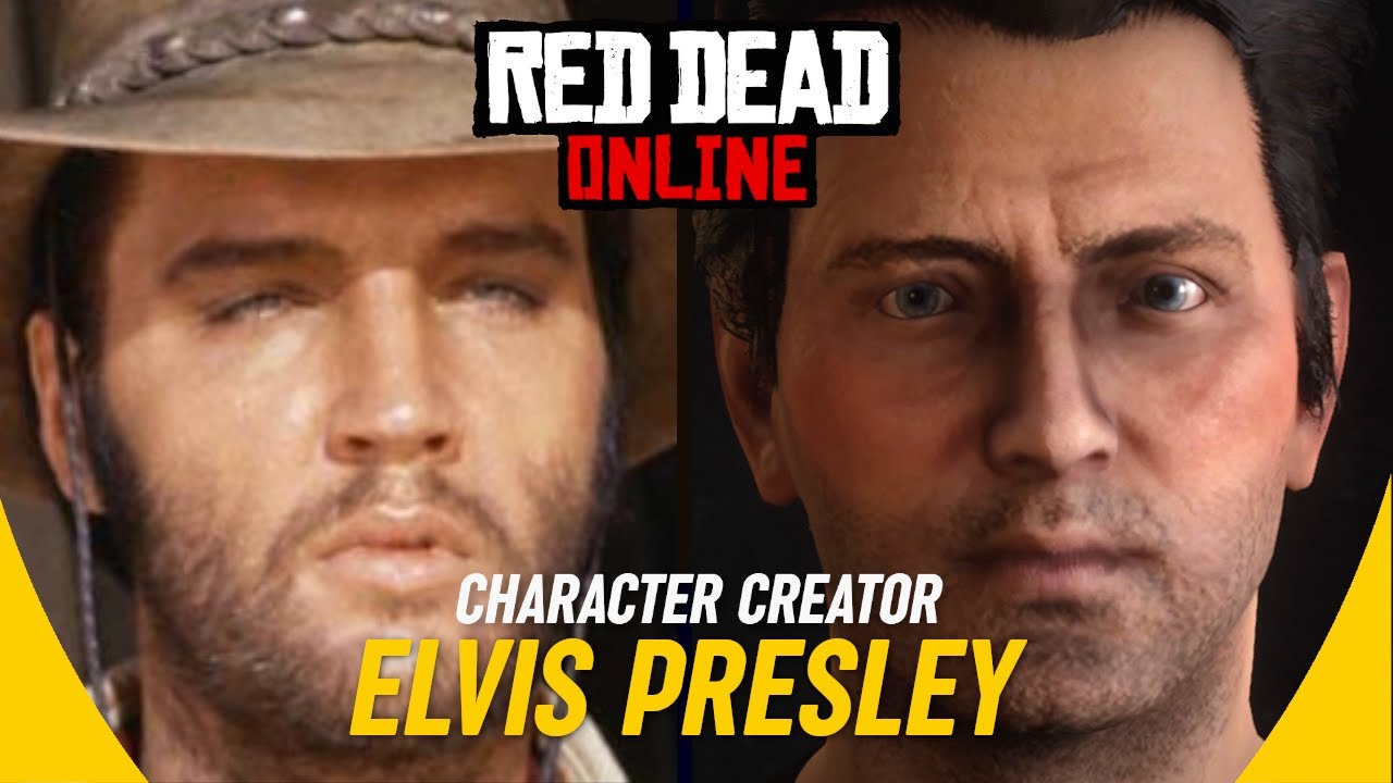 ELVIS PRESLEY: Character Creator (Charro) RDR2 - YouTube
