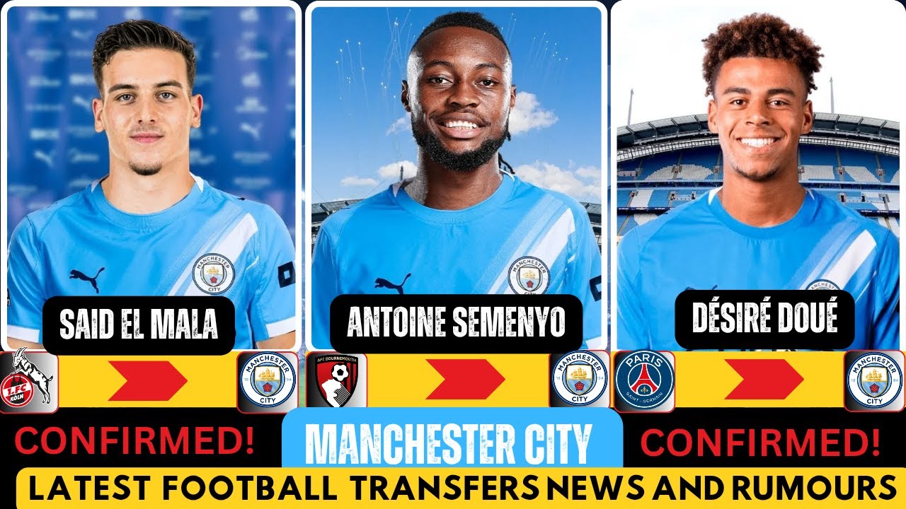 🚨MANCHESTER CITY LATEST CONFIRMED RUMOURS 🗣️ |JAN 2026 TRANSFER NEWS 🔥 ...