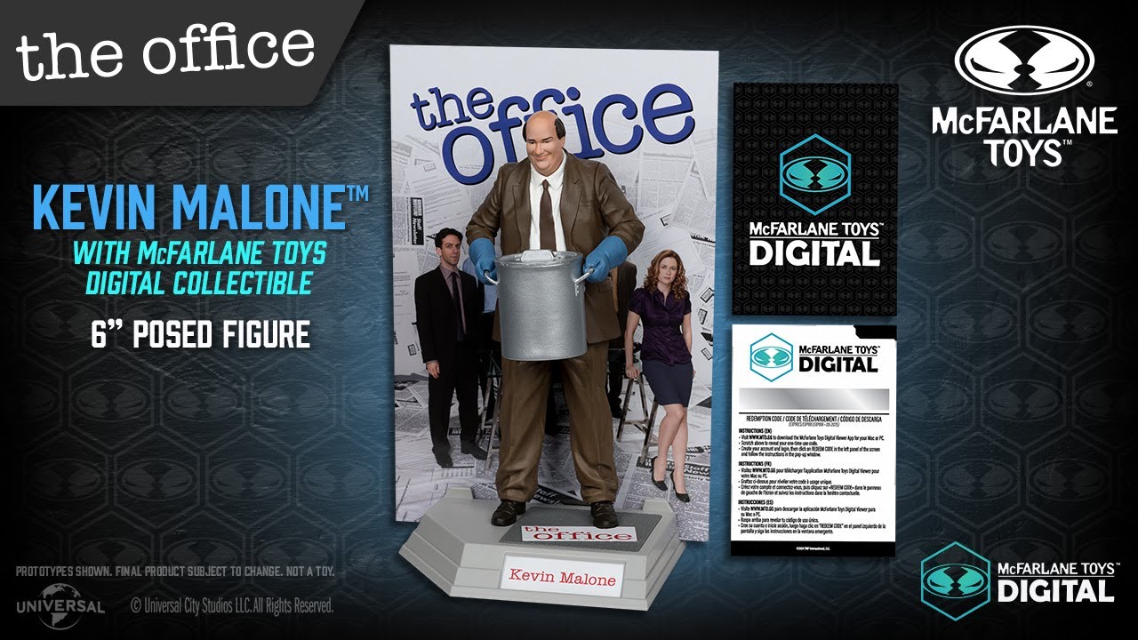 NEW Movie Maniacs™ Kevin Malone™ (The Office™) 6" Posed Figure | Action ...