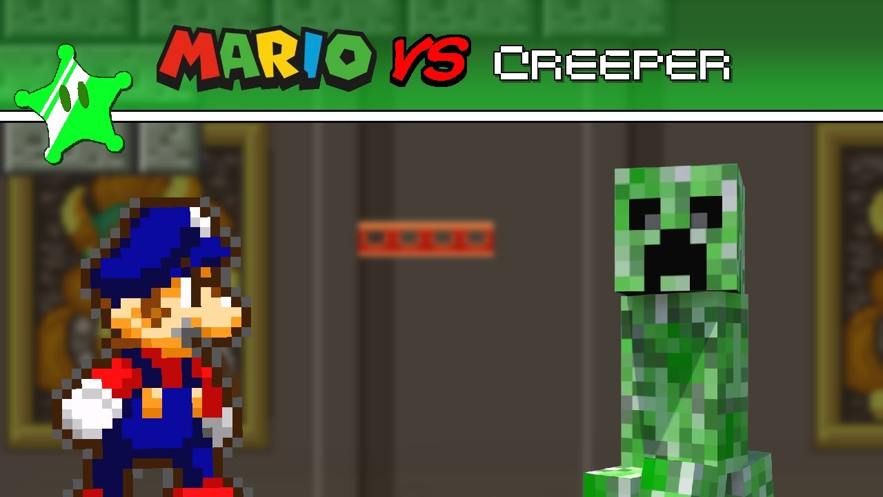 [Spritekae's Mini's] - Mario VS Creeper - YouTube