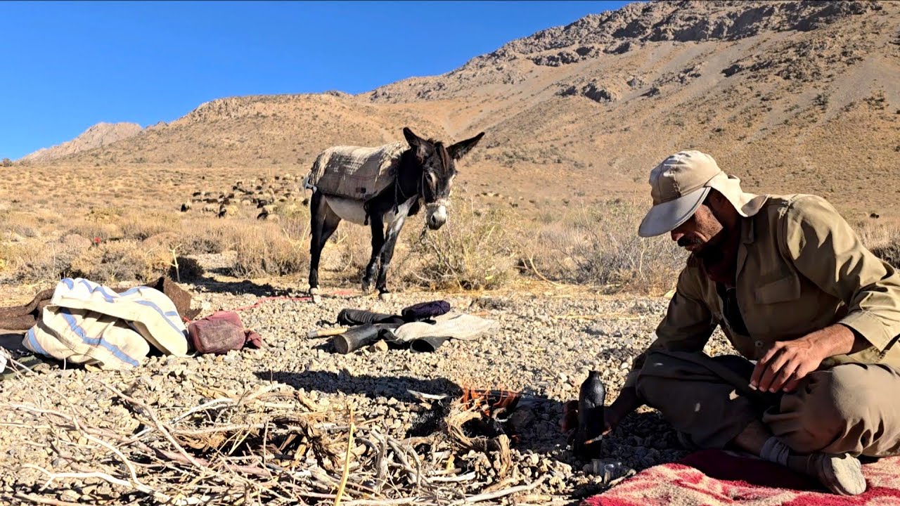 Nomadic Lifestyle in Rugged Mountains | Peaceful Living in Wild Nature ...