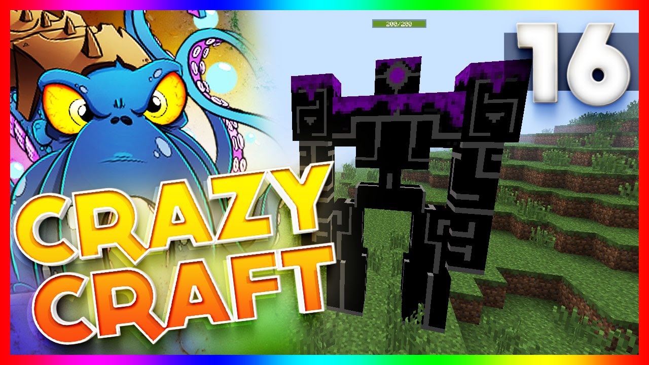 Crazy Craft 2.2 - EP 16 - VILLAGE DIMENTION (Minecraft Modpack) - YouTube
