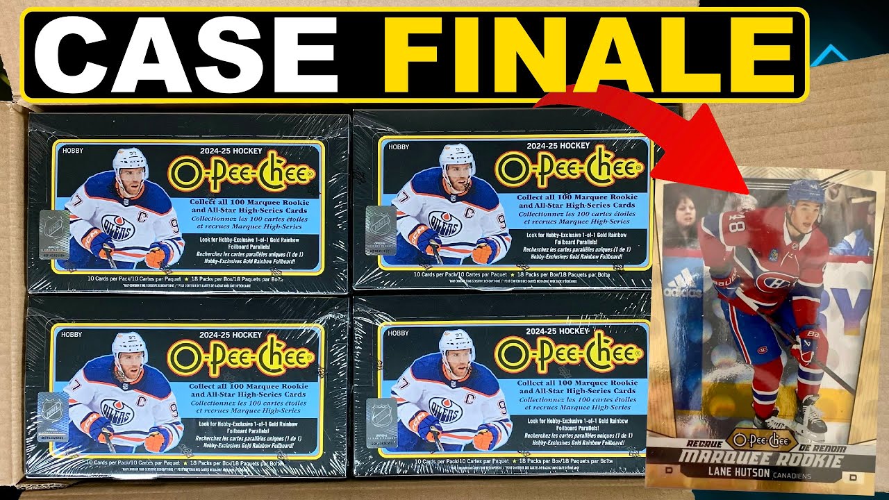 IT AIN'T OVER YET! - 2024-25 O-Pee-Chee Hockey Hobby Case Break Part 4 ...