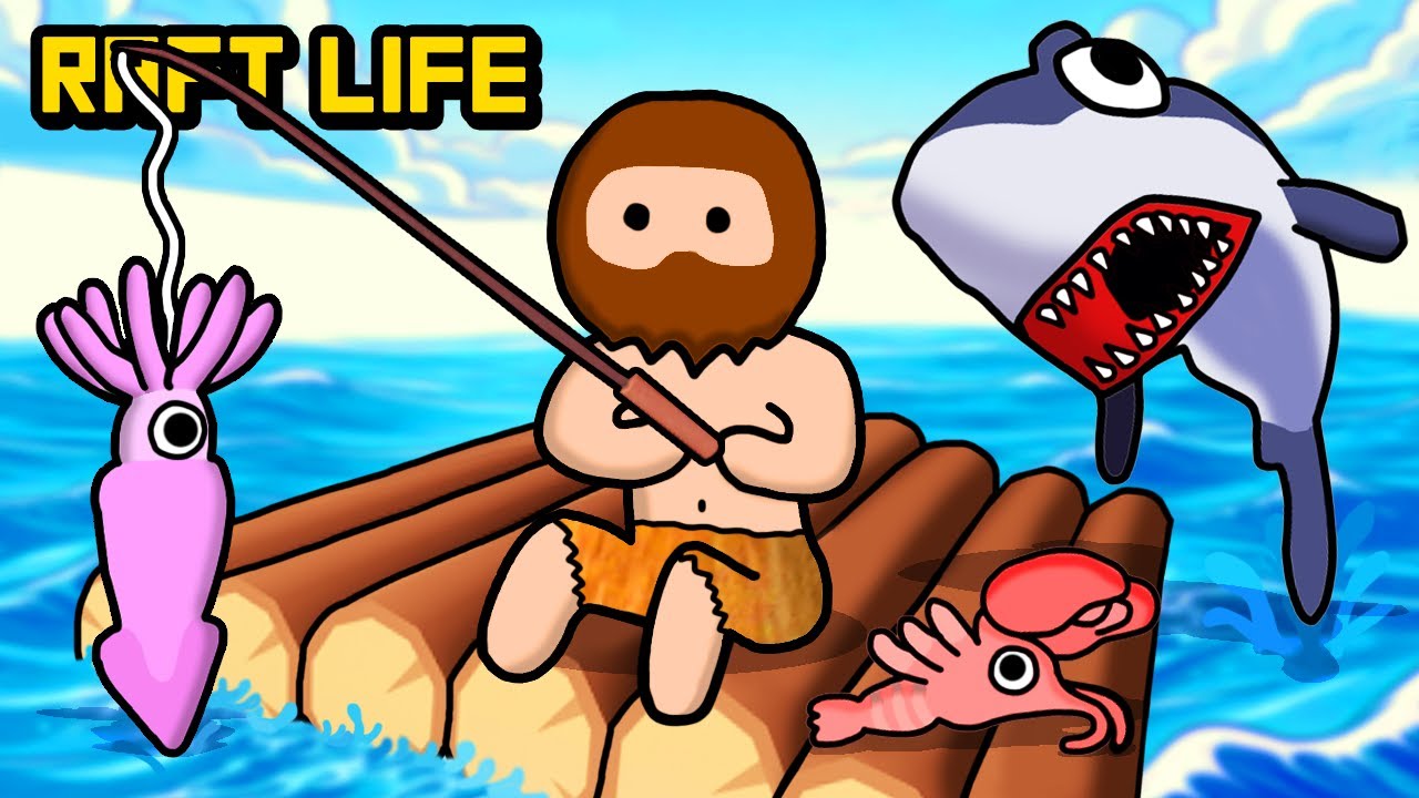 ชีวิตบนแพกลางทะเล!! | Raft Life [ เกมส์มือถือ ] - YouTube