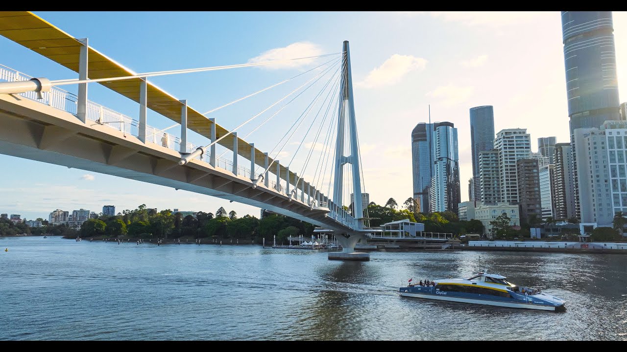 Kangaroo Point Bridge Stats - YouTube