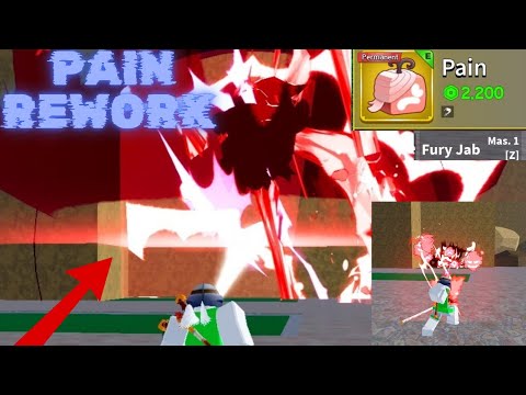 Pain Rework is Finally here! (Roblox Blox fruits) - YouTube