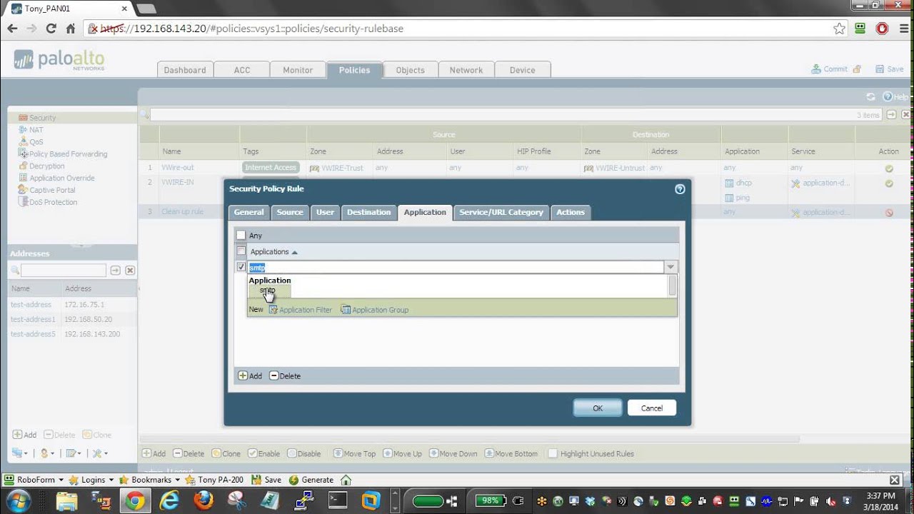 Palo Alto Networks Rule Numbering and Tag Coloring - YouTube