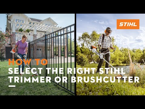 How to Select the Right Trimmer or Brushcutter | STIHL Tips