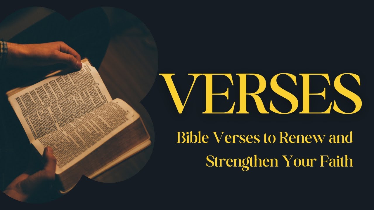 Bible Verses to Renew and Strengthen Your Faith - YouTube
