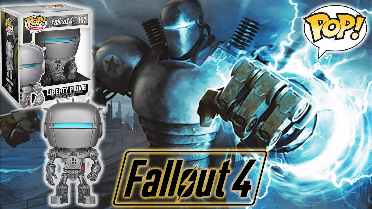 Funko Pop! Games: Fallout 4 Liberty Prime 167 Figure Vinyl | Unboxing ...