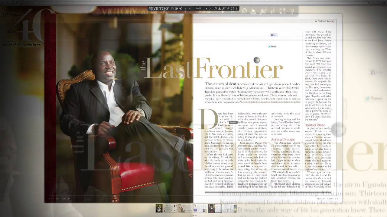 Believer's Voice of Victory Magazine's 40th Year - YouTube