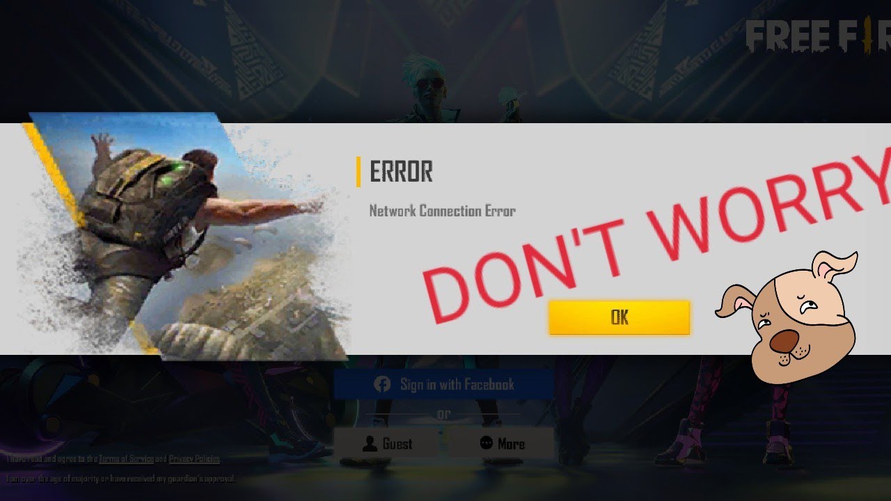 Free Fire today server down😯🤔 'NETWORK BUSY CONNECTION' - YouTube
