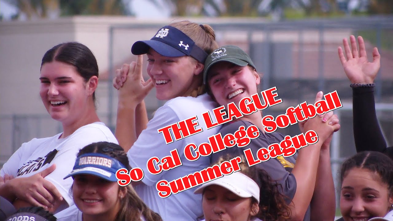The League- So Cal College Softball Summer League - YouTube