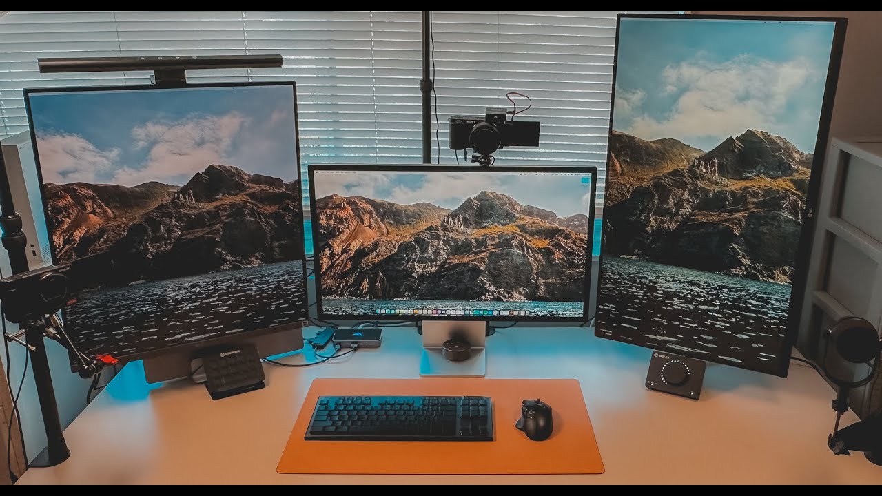 My Dream Office and Desk Setup 2023: Part 2 - LG Dualup Monitor - YouTube