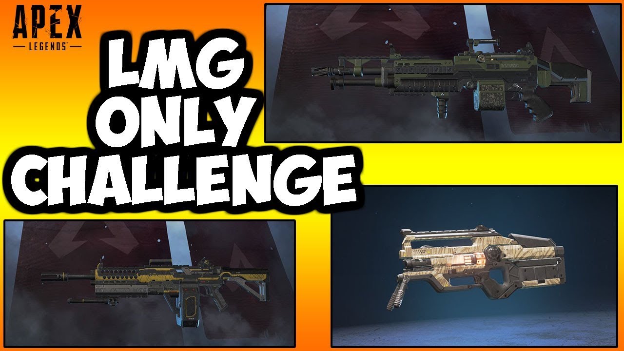 LMG ONLY CHALLENGE on Apex Legends - What's Next (Episode 1) - YouTube