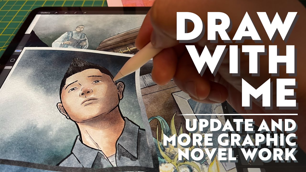 Graphic Novel Work Session 😁 Draw With Me - YouTube