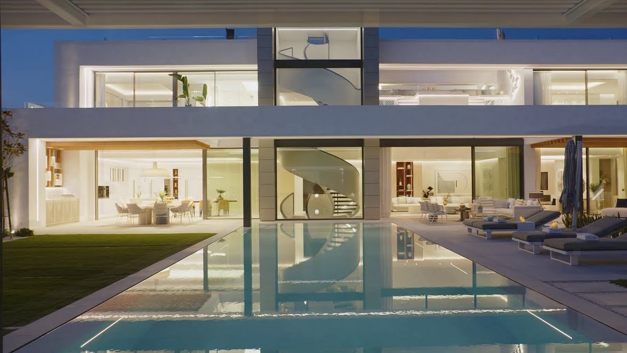 VILLA SHIRO |AN ARCHITECTURAL MASTERPIECE IN MARBELLA 4K UHD | Modern ...