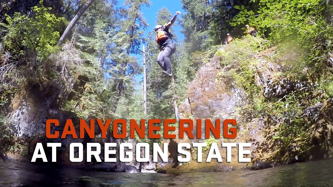 Canyoneering at Oregon State University - YouTube