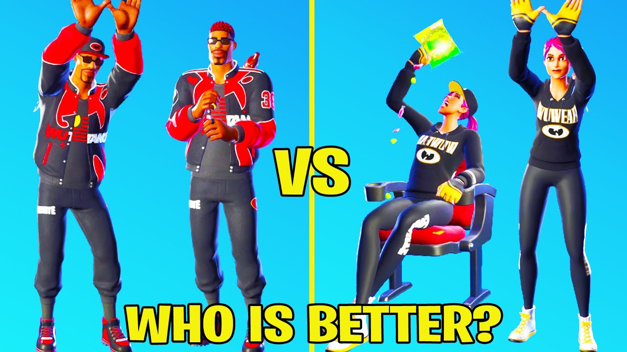 Fortnite Dance Battle: Throwback BG vs B.R.I.T.E. (Wu-Tang is Forever ...