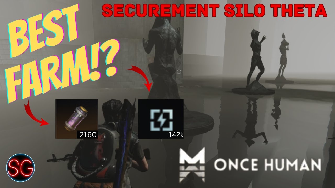 Once Human BEST FARM!? Stardust & Energy Link - Securement Silo Theta ...