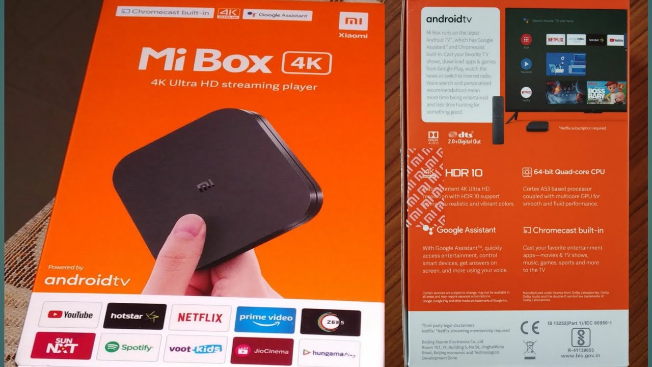 Mi Box 4K Media Streaming Device - YouTube