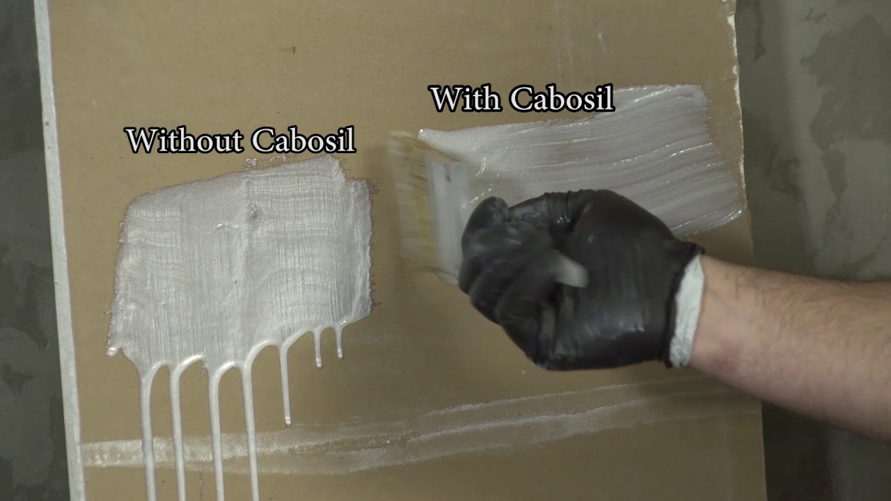 Vertical Epoxy (Cabosil) - YouTube
